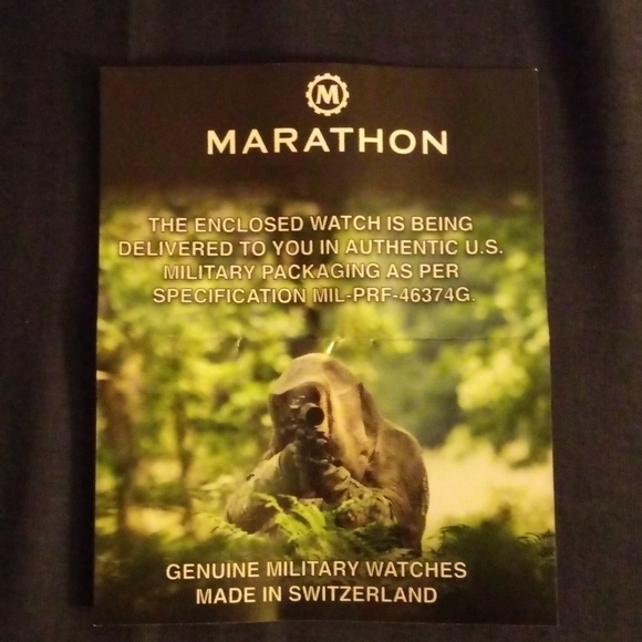 Marathon | Accessories | Marathon Genuine Military Watch | Poshmark